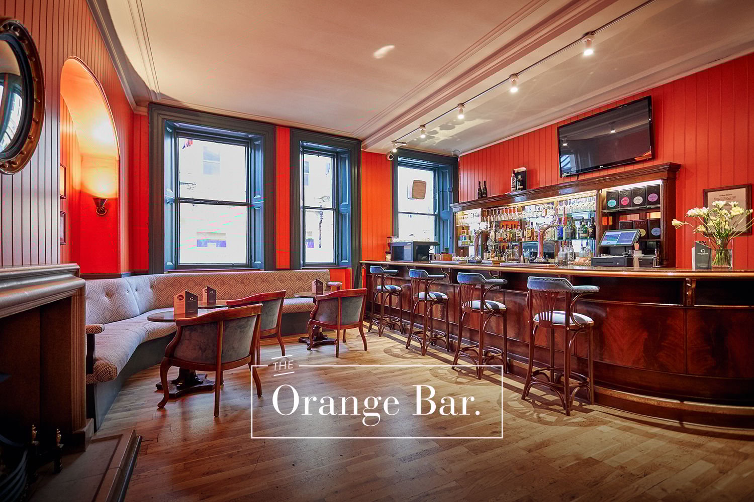 The Orange Bar | Bright & Lively Bar in Hereford
